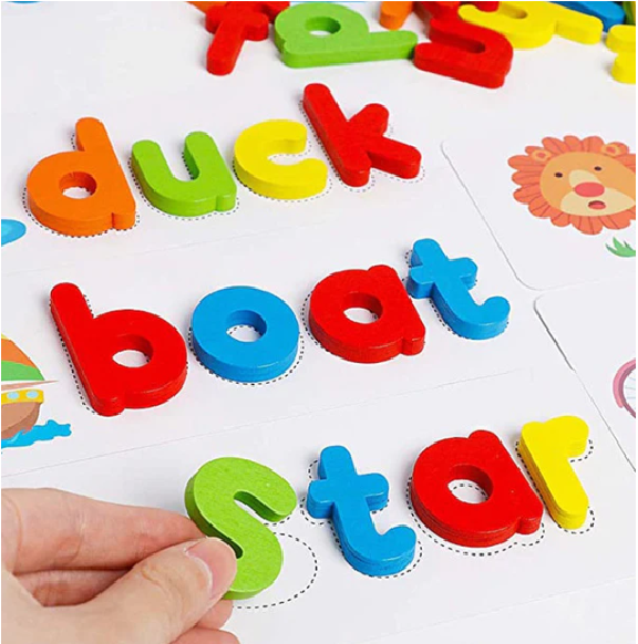 MAGNETIC LETTERS TO LEARN SPELLING
